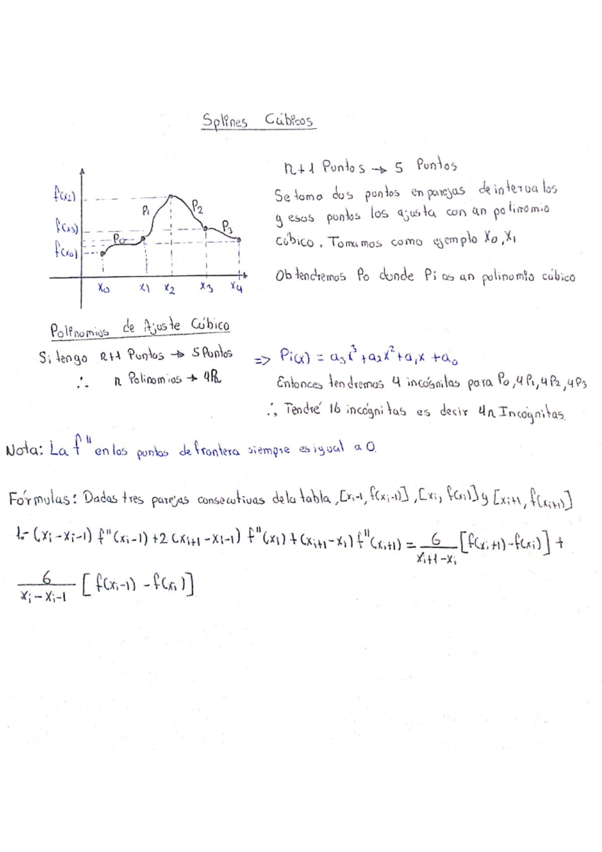 Splines Cubicos - Apuntes 1 Ciencia que estudia las propiedades de los ...