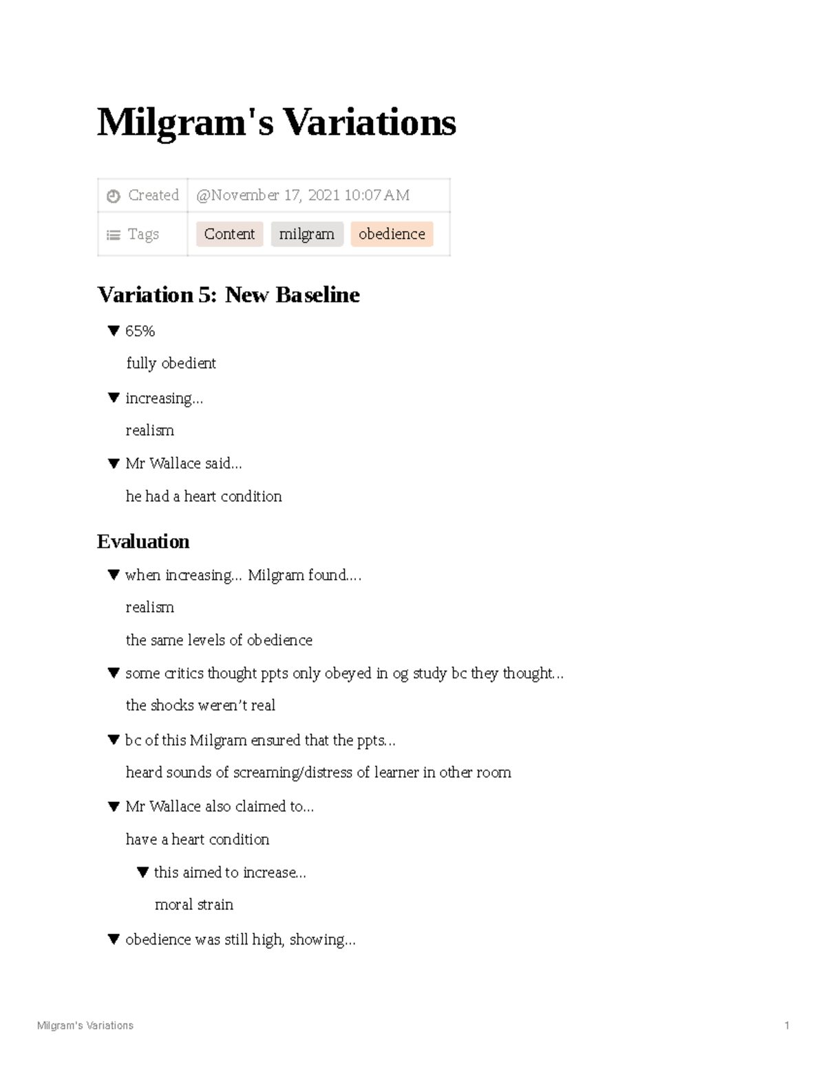 0fa3f3a1-a57f-407d-8270-548c05a2a0d0 Milgrams Variations - Milgram's ...