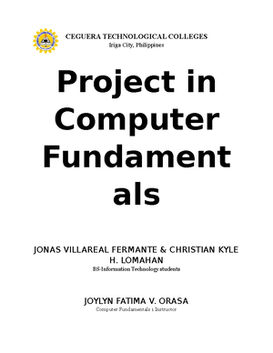 DBMS solutions for past question papers - Course Code: CIT 843 MARCH ...