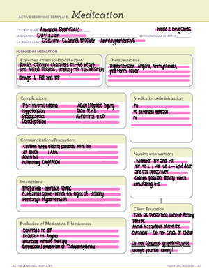 Medication Azithromycin - ACTIVE LEARNING TEMPLATES THERAPEUTIC ...