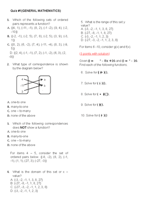 Lesson 5 Business Math - BUSINESS MATHEMATICS QUARTER 1- MODULE 5 MARK ...