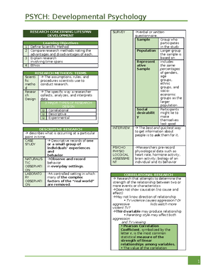 Developmental Psychology Module ( Saniel 2020) - Prepared by: Mr ...