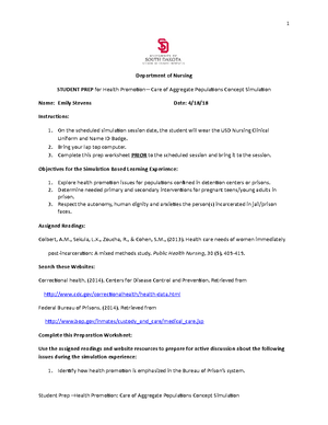 Learner Notes FOR Debriefing Simulation Patient CASE - LEARNER NOTES ...