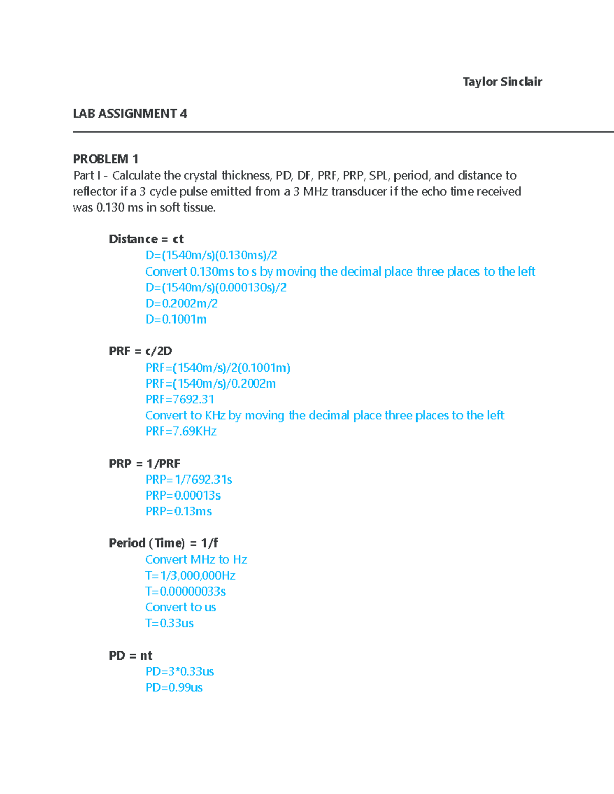 DMS104-Lab Assignment 4-Taylor Sinclair - Taylor Sinclair LAB ASSIGNMENT 4 PROBLEM 1 Part I ...