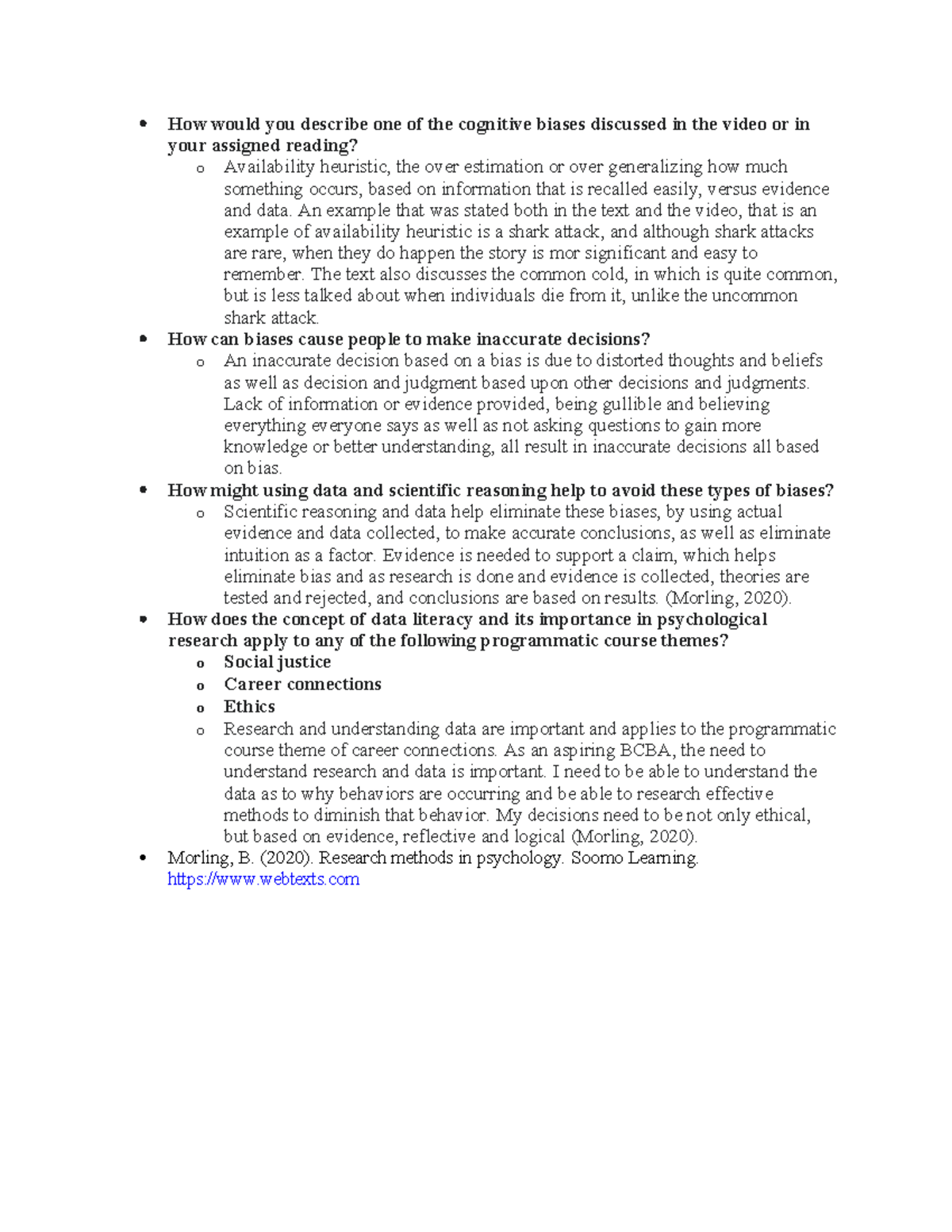 1-2 Discussion Data Literacy in Psychological Research - How would you ...