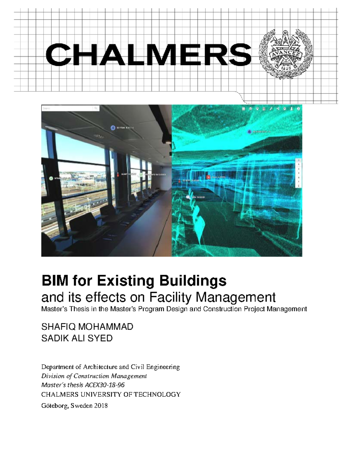 Kandidatprojekt i Design og construction - BIM for Existing Buildings ...