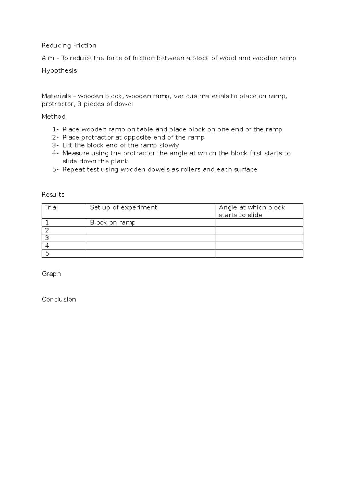 Reducing Friction year 7 2024 - Reducing Friction Aim – To reduce the ...