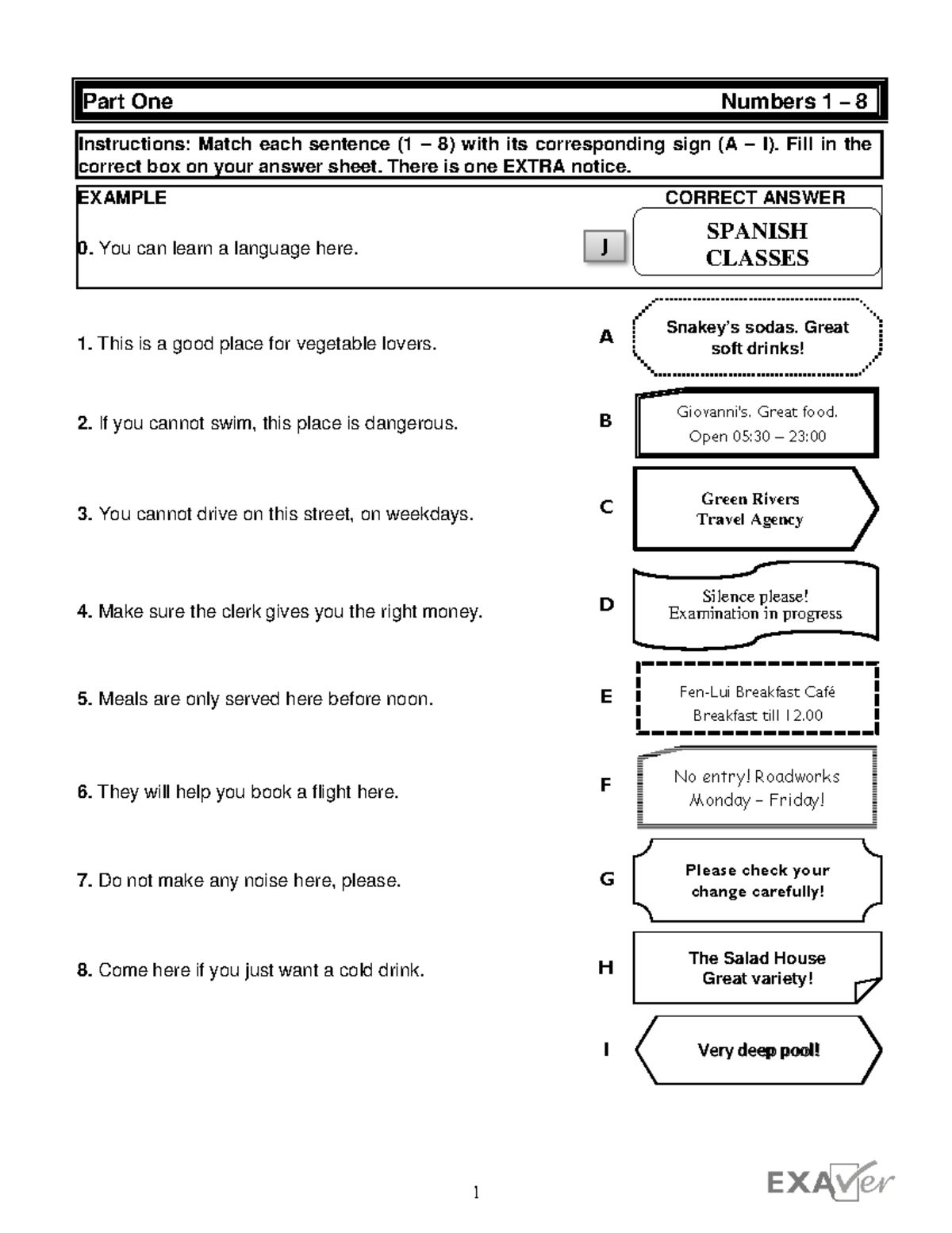 Exaver-1-Paper-1-Sample-Test-January-2019 removed - Part One Numbers 1 ...