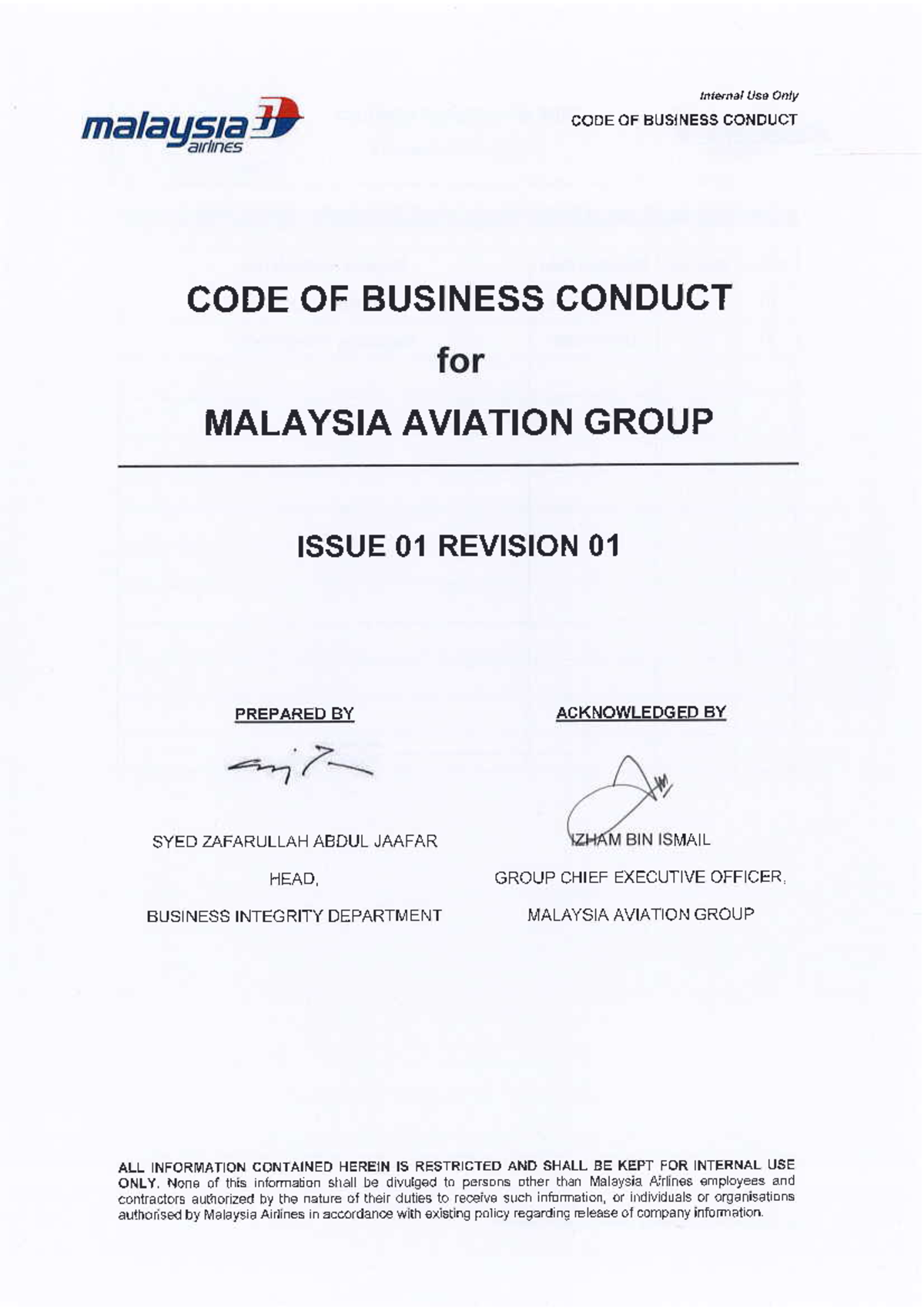 Code of conduct - ... - Management - Studocu