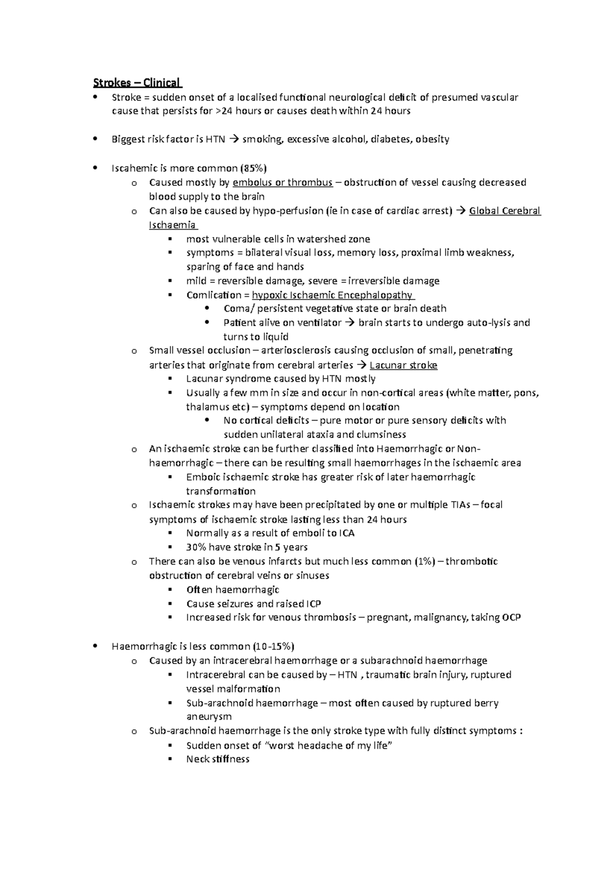 Strokes - . abnormal short stepped gait with upright stance and normal ...