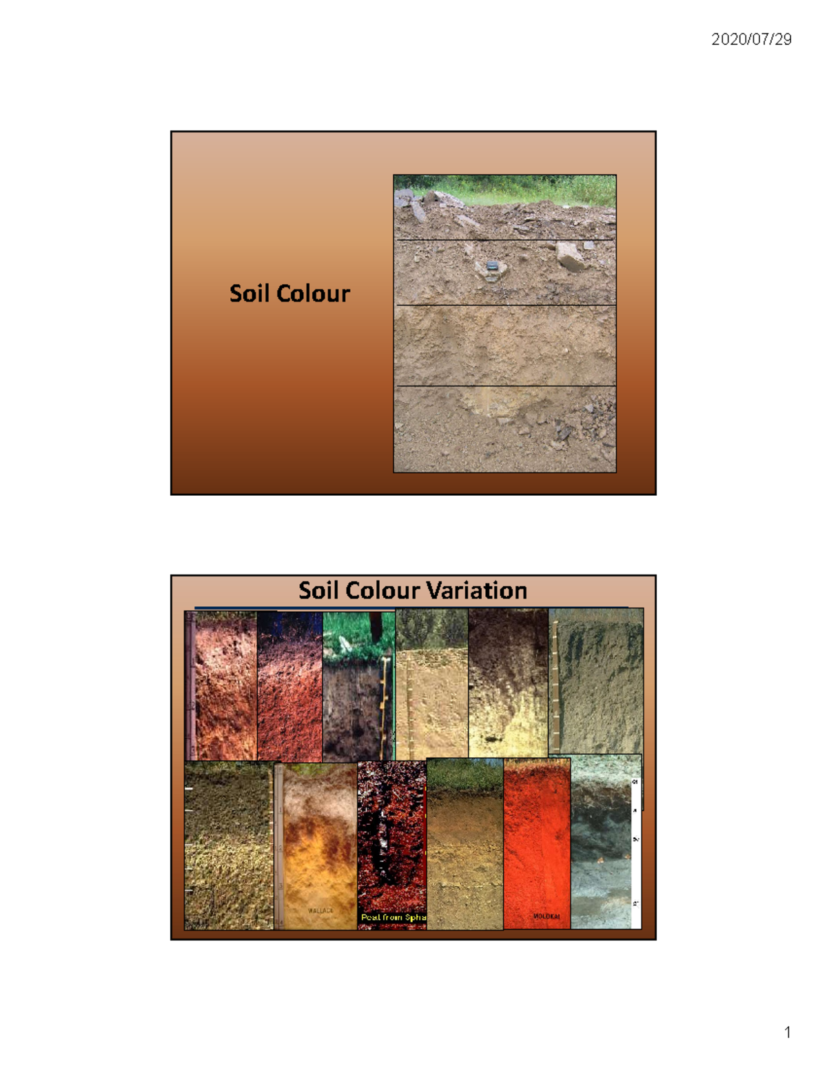 SOSC011 B1 Colour Texture AND Structure - Soil Colour Soil ...