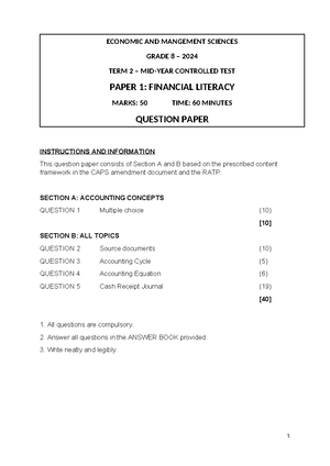 Relab term 3 and 4 grade 11 gauteng province QP - REMOTE LEARNING ...