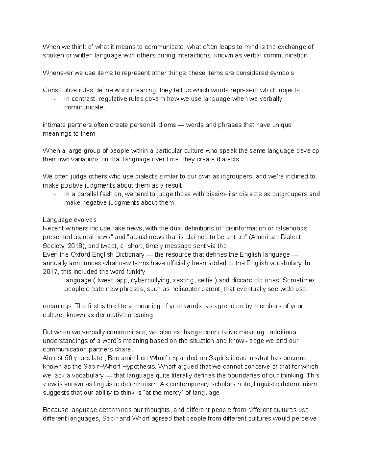 Chapter 8 9 - Steven McCornack & Kelly Morrison, 2019. Reflect & relate ...