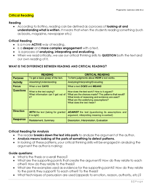 Types of Claims - Prepared by: Lawrence John Arce 1 | P a g e Types of ...