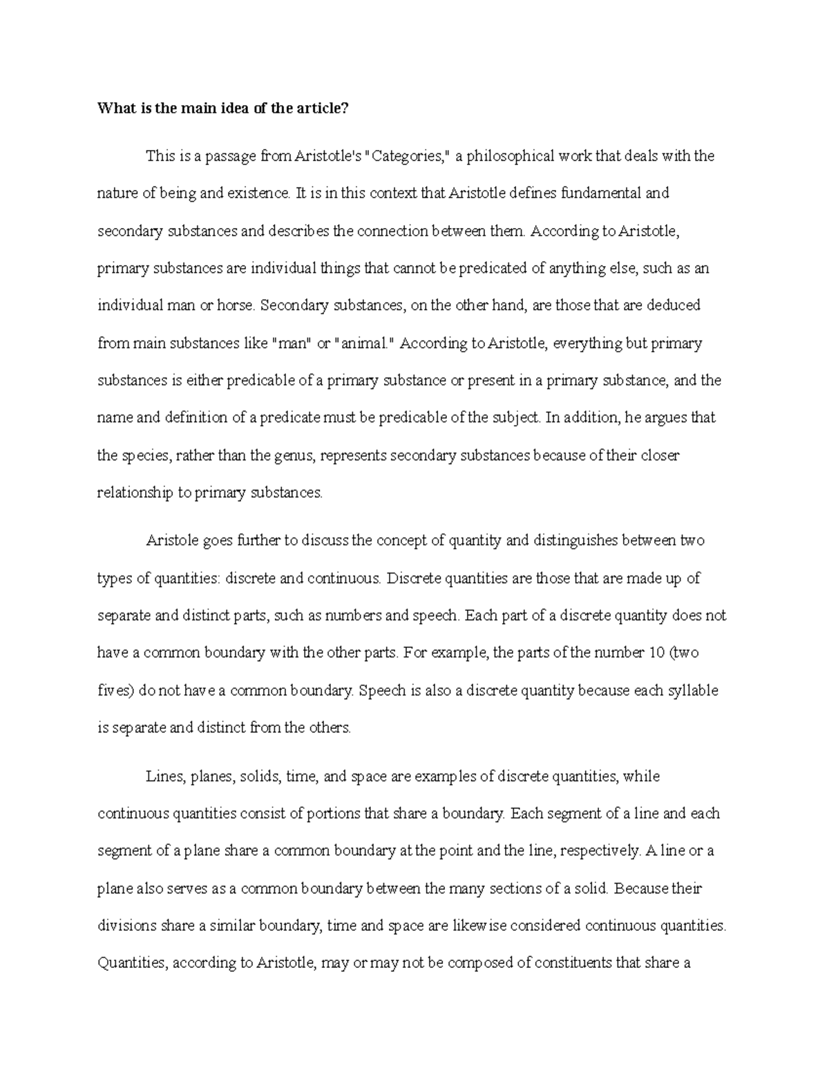 Written Assignment 2 Very Nice What Is The Main Idea Of The Article written-assignment-2-very-nice-what-is-the-main-idea-of-the-article