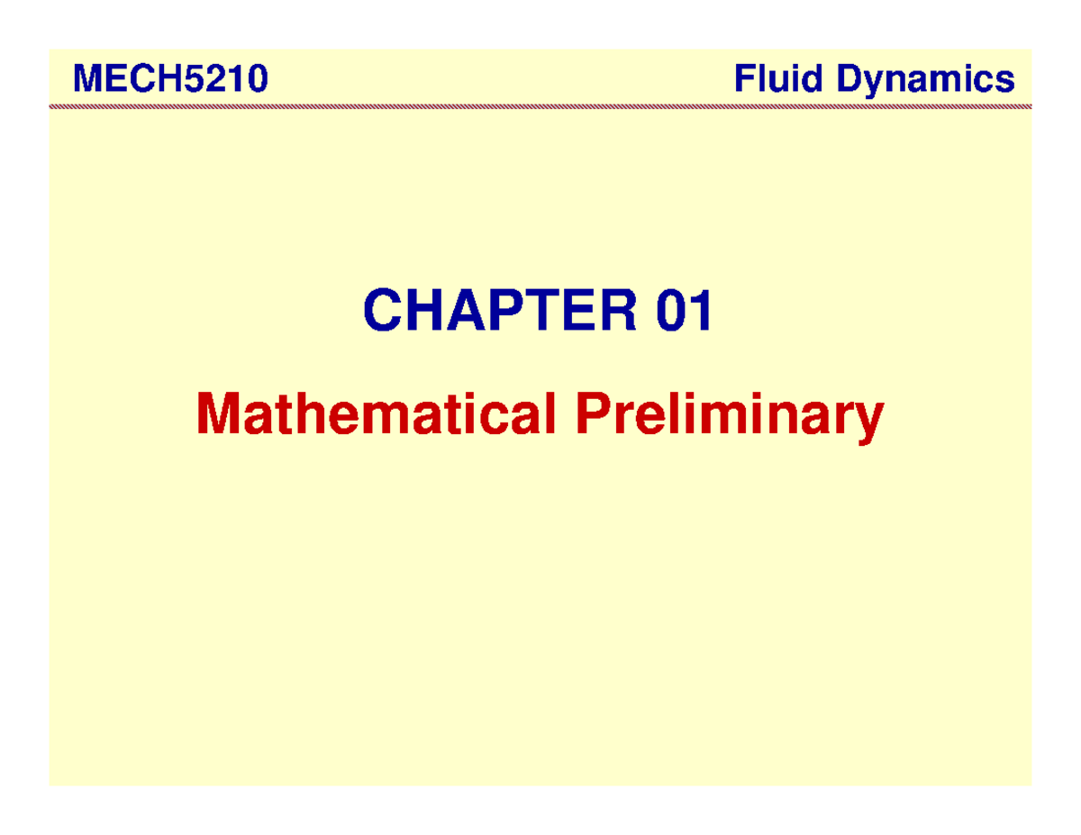 Chapter-01-Mathematical Preliminaries - CHAPTER 01 Mathematical ...