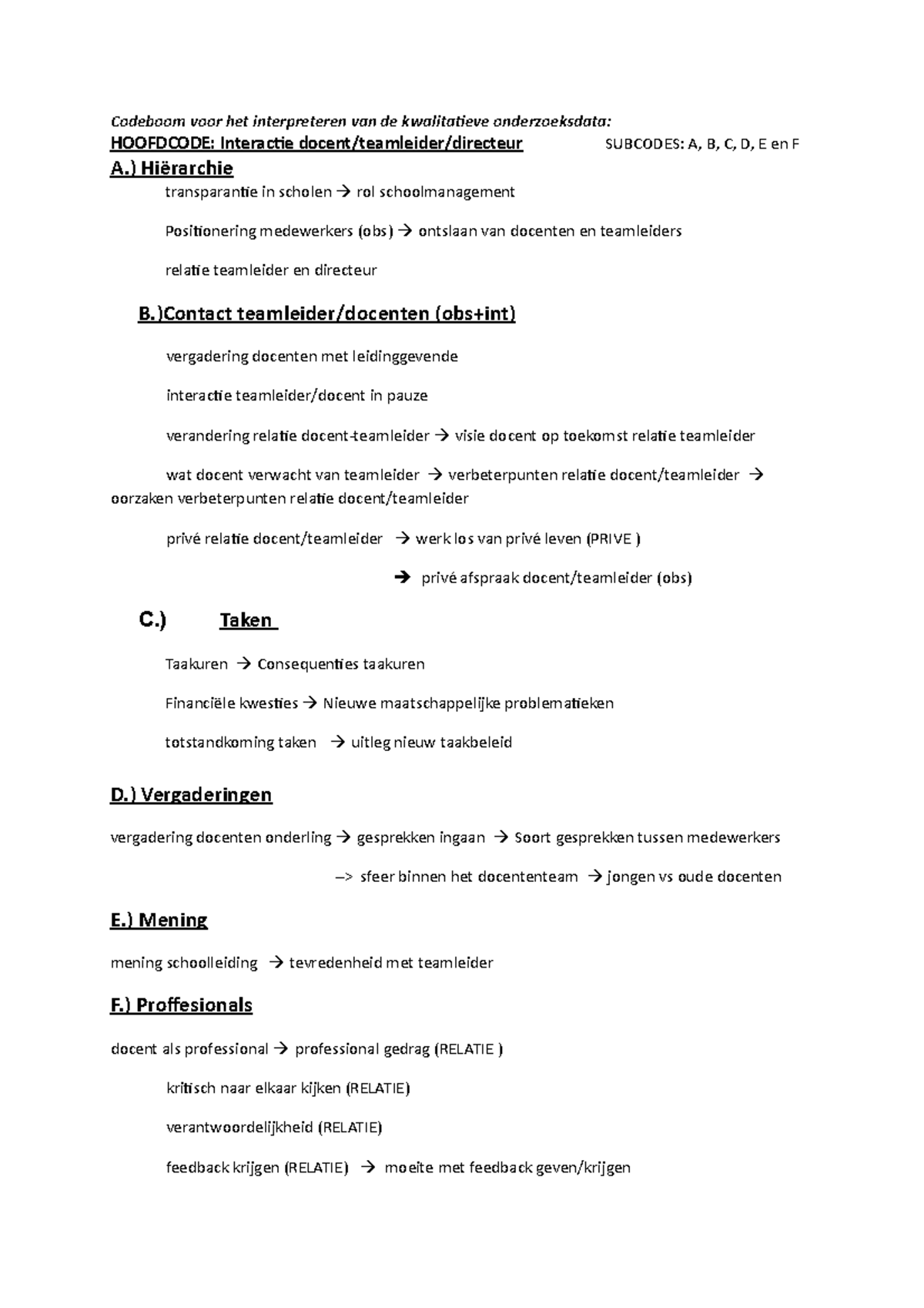 Verplichte opgaven - Conceptversie interpretatie kwalitatieve ...