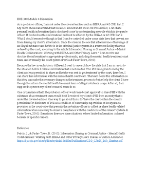 5-1 Discussion Multicultural Perspectives and Values - HSE340 - SNHU ...