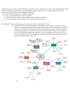 ACC 315 Module Eight Assignment - Tableau I will be discussing the ...