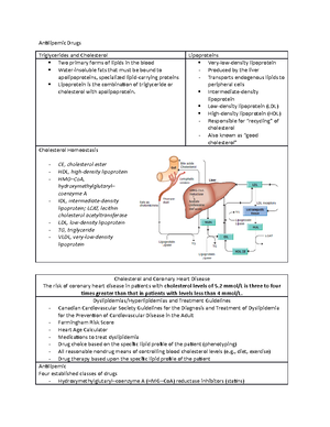 Complete Chart of Cardiac Drugs - Common Drug Classifications used in ...