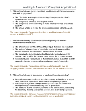 AUDIT EVIDENCE - AUDITING THEORY AT-Audit Evidence MAY 2017 LECTURE ...