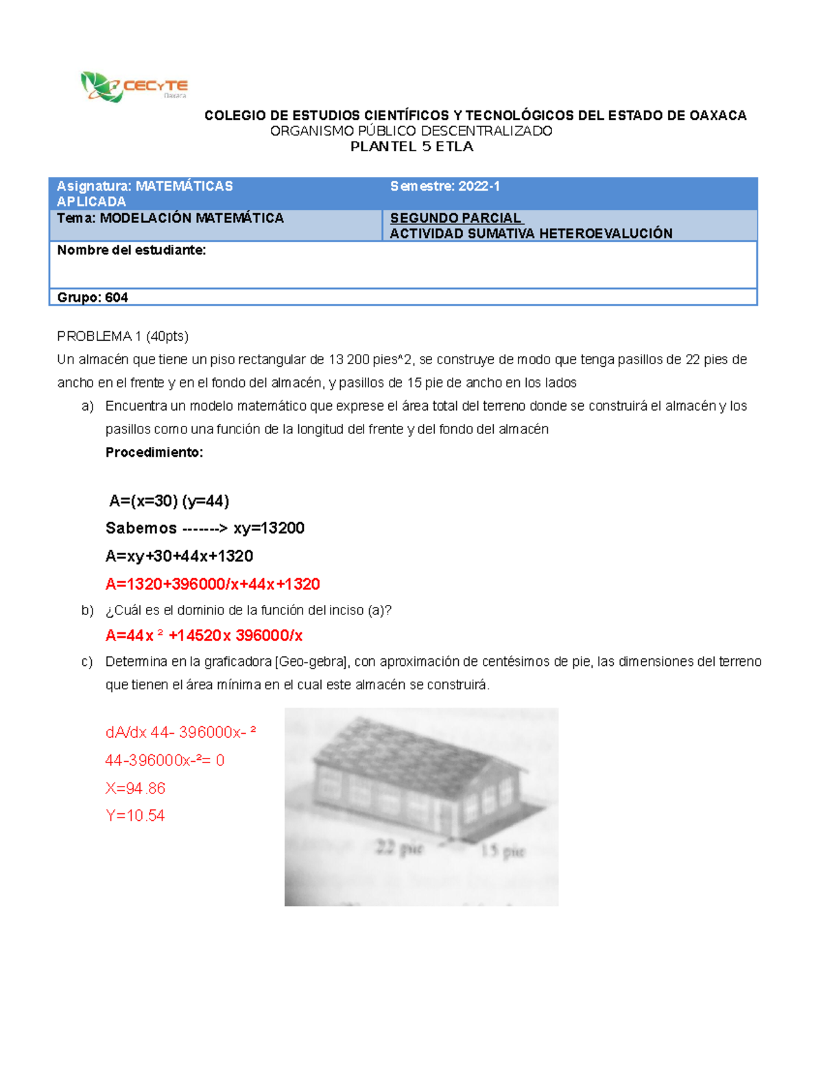 - 2P Act Suma(MATE- Aplicada)[Modelación] - COLEGIO DE ESTUDIOS ...