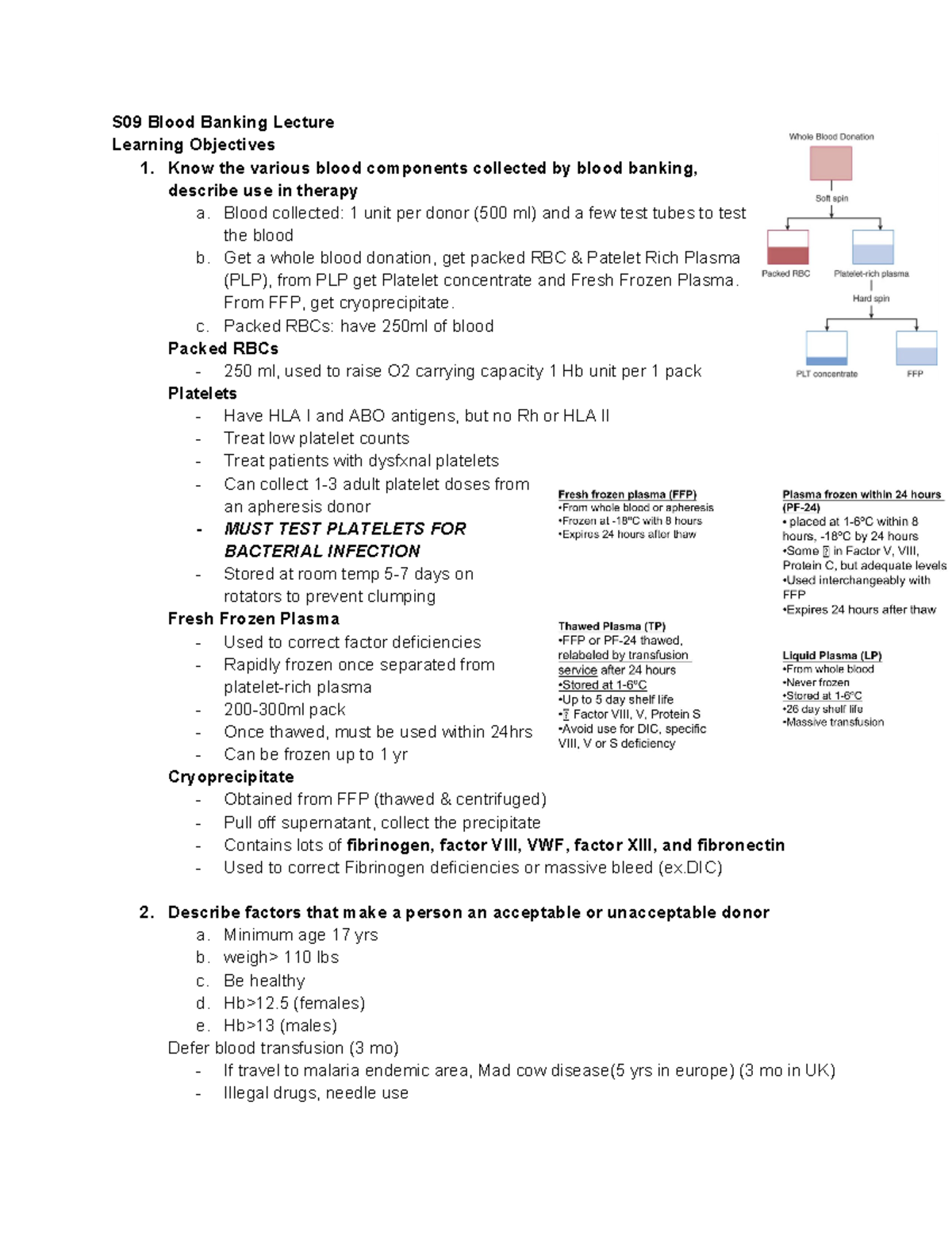 Blood Banking & transfusion reactions - S09 Blood Banking Lecture ...