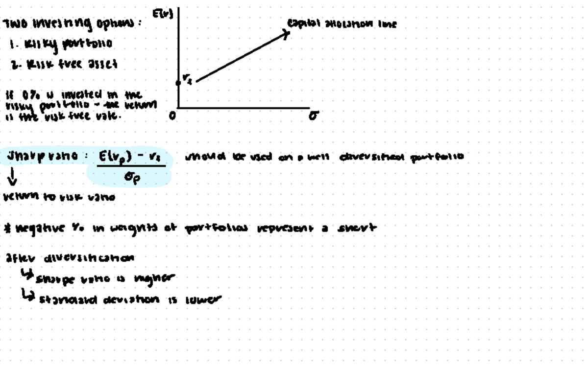 Sharpe Ratio, Covariance, Correlation, Mean variance Portfolio - E(r ...