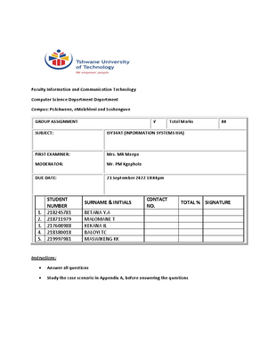 PGG211T - programming - ISY34AT - Studocu