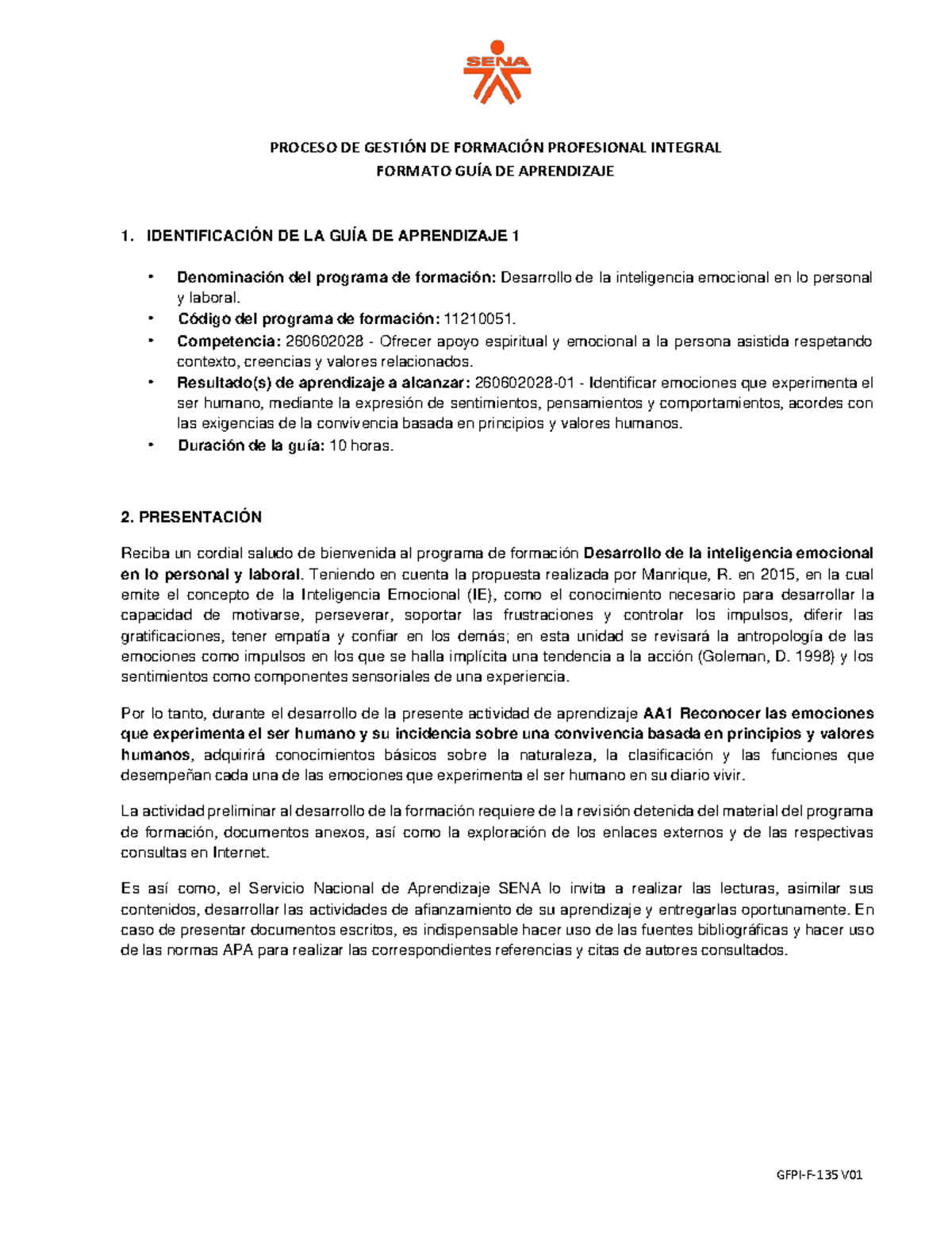 Guia RAP 1 contabilidad - PROCESO DE GESTI”N DE FORMACI”N PROFESIONAL INTEGRAL FORMATO GUÕA DE ...