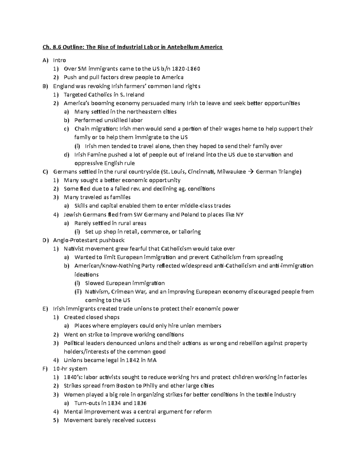 Ch. 8.6 Outline - The American Yawp - Ch. 8 Outline: The Rise of ...