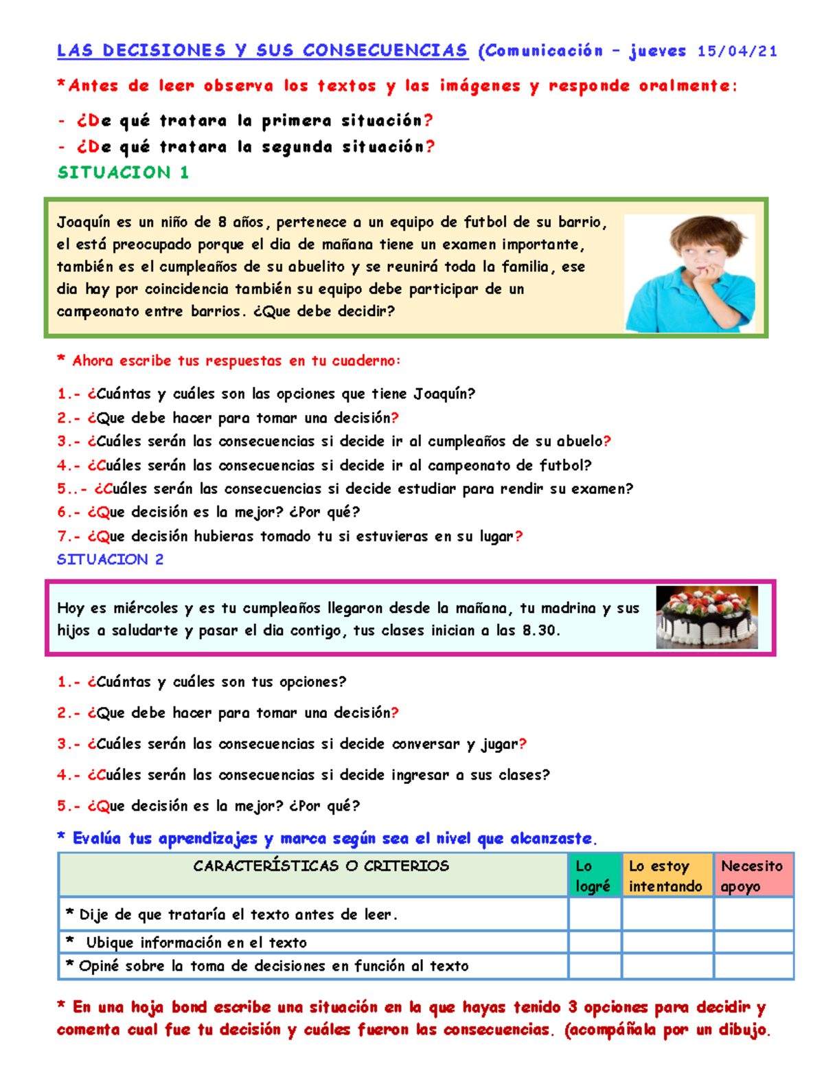 L AS Decisiones Y SUS Consecuencias-convertido - LAS DECISIONES Y SUS ...