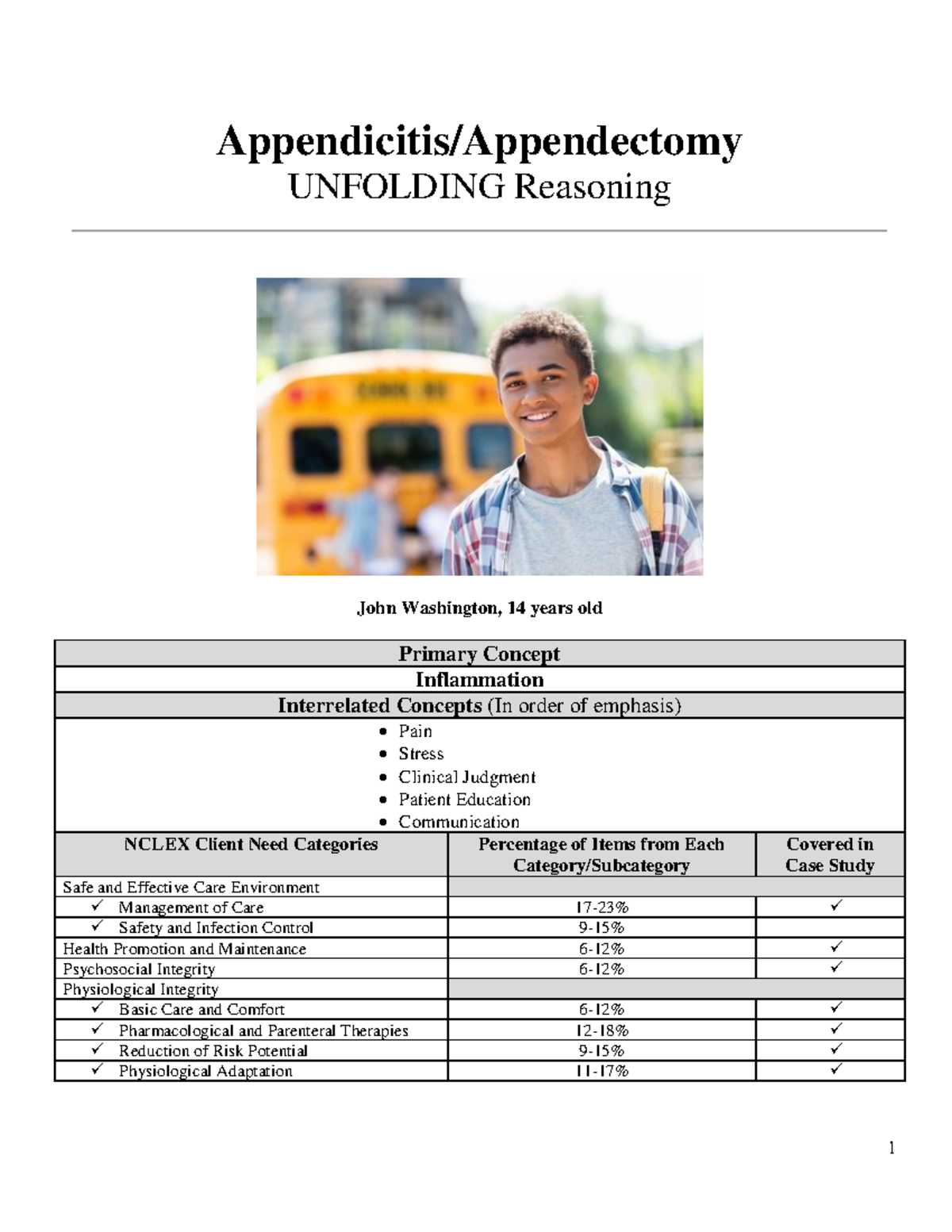 Attachment 3 (2) (1) - Appendicitis/Appendectomy UNFOLDING Reasoning ...