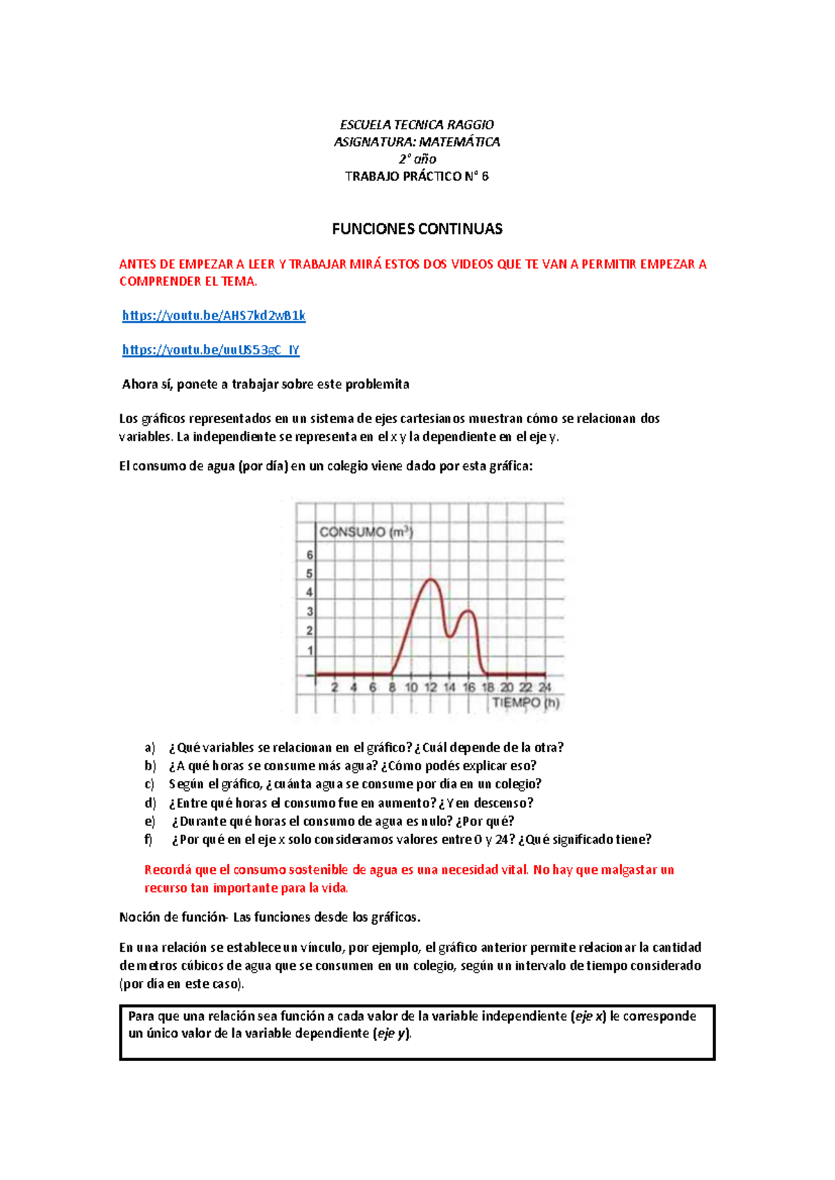 TP 6 2° - operaciones con numeros racionales - ESCUELA TECNICA RAGGIO ...