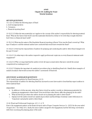 Session 2 Week 2 Tutorial Solutions - Chapter 3 - AF Session 2 Week 2 ...
