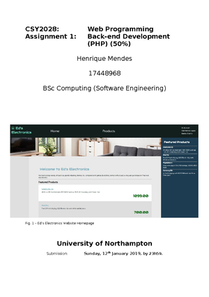 CSY3025 Assignment 1 Report - CSY3025: Artificial Intelligence Techniques Assignment 1 ...