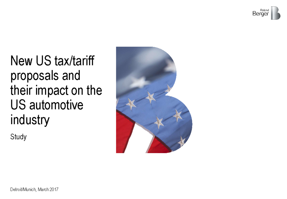 17 02 20 chi tru protectionism and the us auto industry 21 - Study ...