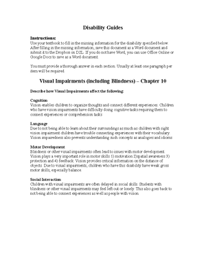 PDF ch.8 Disability Guides - Molly Clark Disability Guides Speech or ...