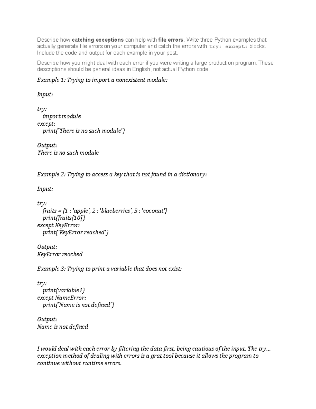 DA8 - This document is an example of how you should answer the last ...
