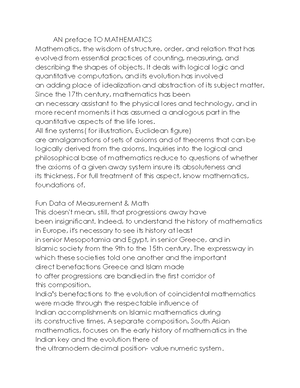 History of Mathematics -Questions with Answer - HISTORY OF MATHEMATICS ...