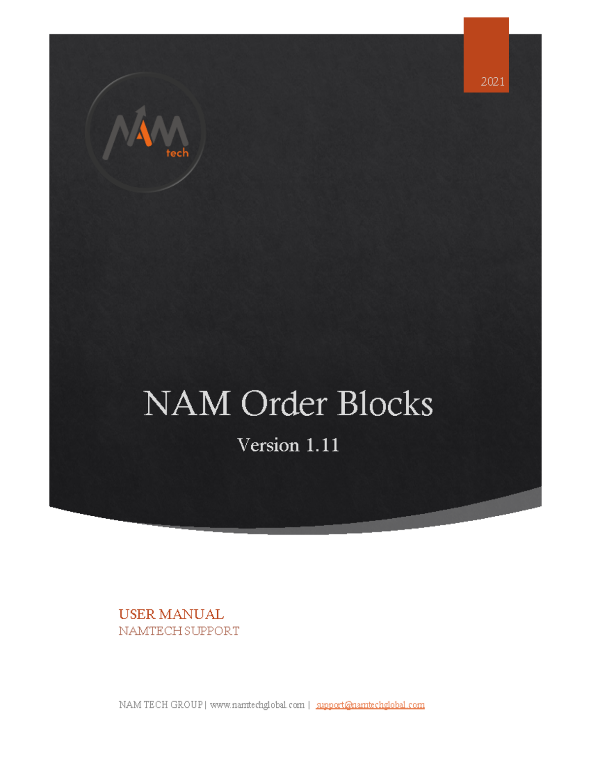NAM Order Blocks - User Manual V1.11 - English - NAM Order Blocks ...