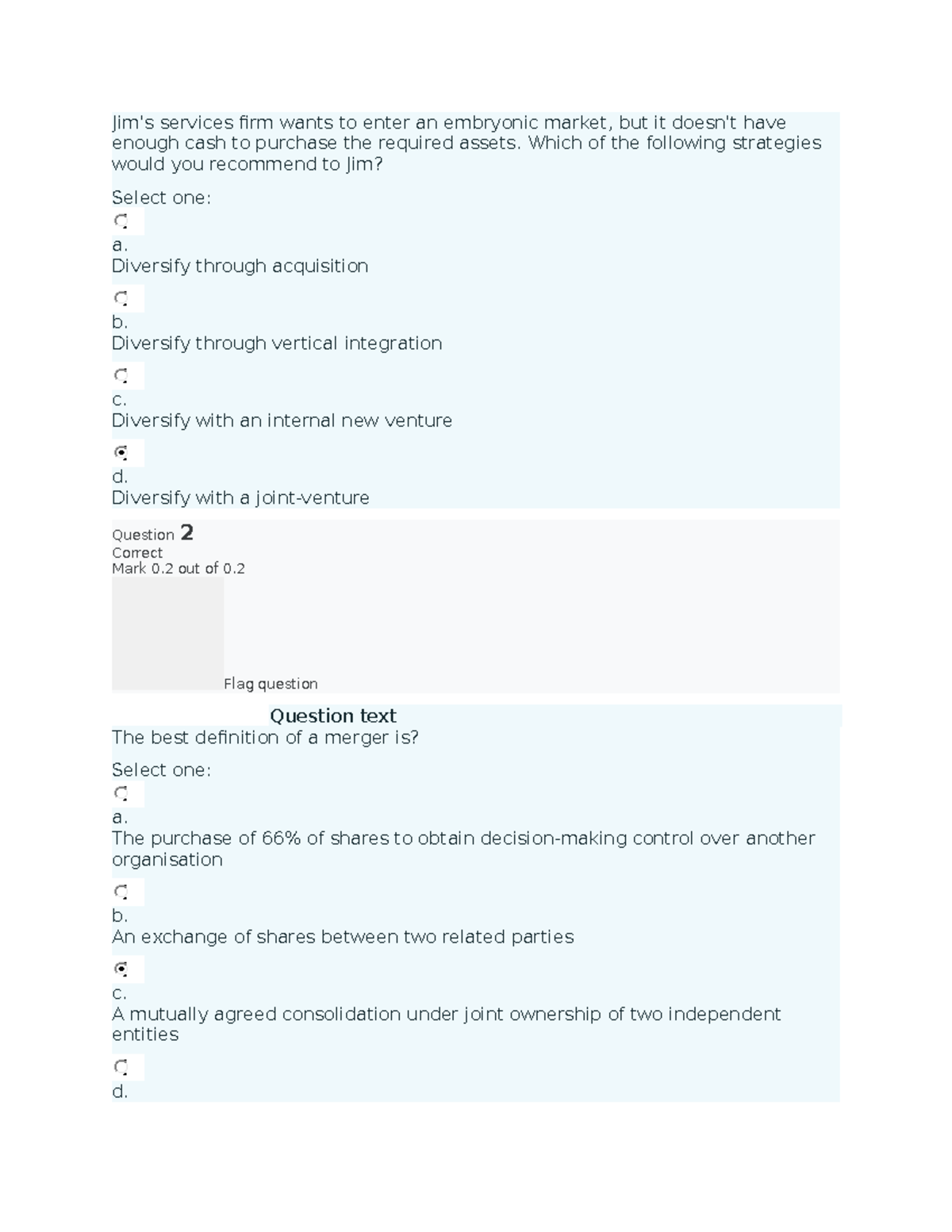 Week 9 - Learning Module 7 Quiz - Each Attempt = 15 minutes duration ...