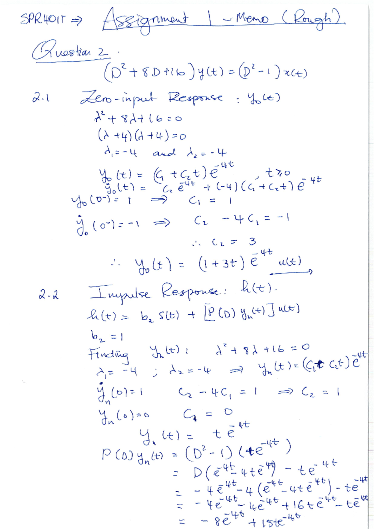 Sem2 Assignment 1 2022 Memo - SPR401T - Studocu
