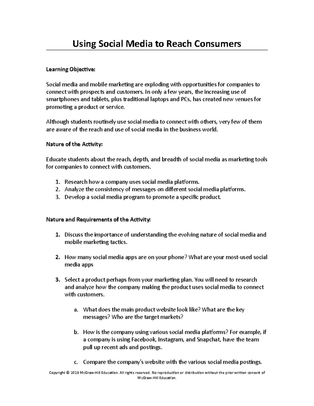 202011 17213214 in class activity using social media to reach consumers ...