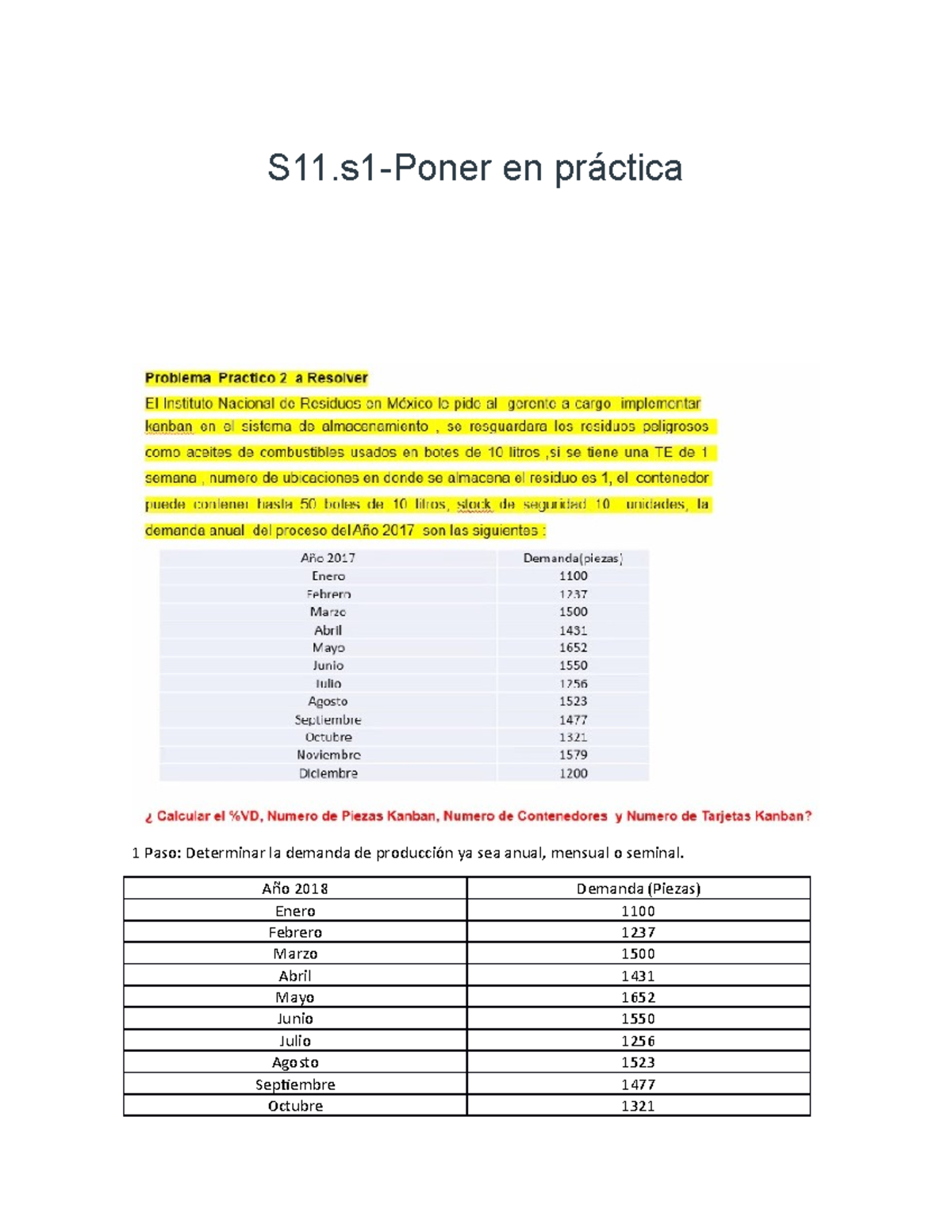 S11.s1-Poner en práctica procesos para ing - S11-Poner en práctica 1 Paso: Determinar la demanda ...