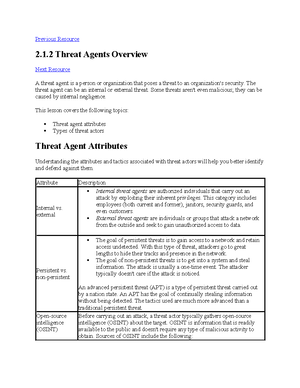 5.1.3 Security Zone Facts - Previous Resource 5.1 Security Zone Facts ...