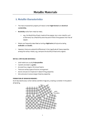 Materials Introduction - 01 -­‐ Materials Introduction 1. Materials ...