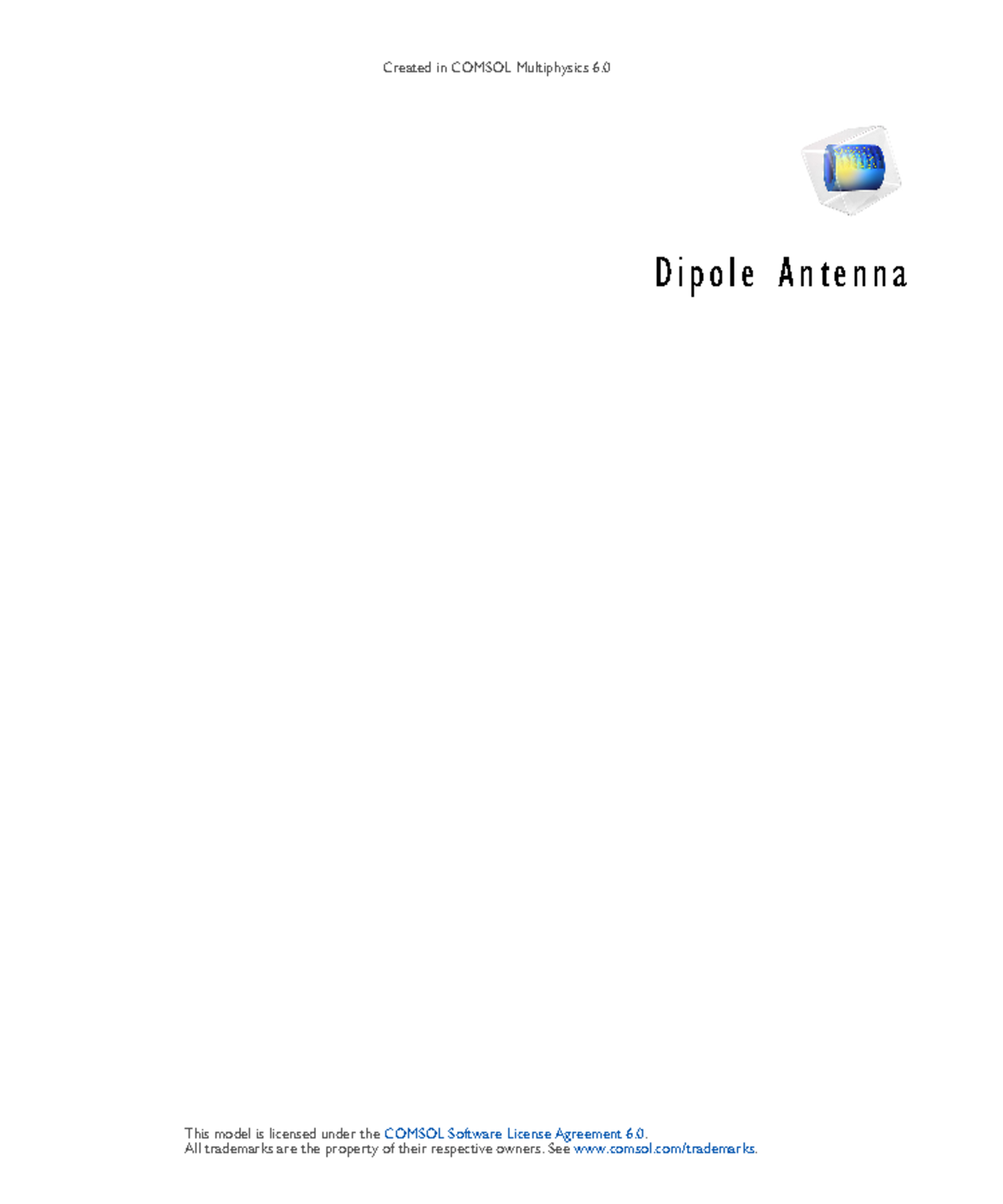 Models - student - This model is licensed under the COMSOL Software ...