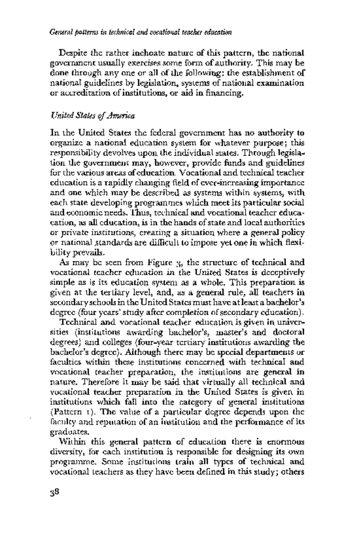 Technical vocational teacher education 13 - General patterns in ...