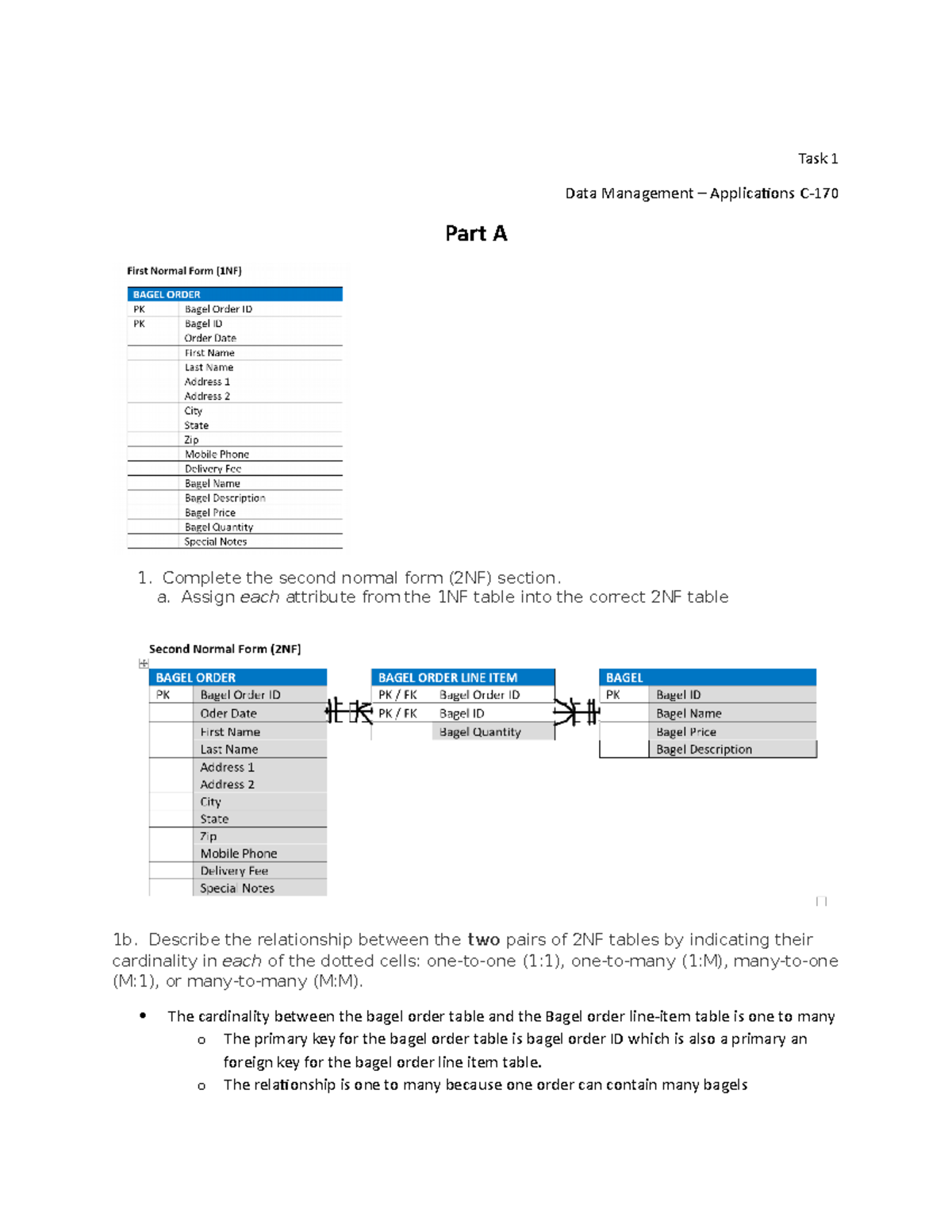Task 1 Studocu - Data management - Task 1 Data Management ...